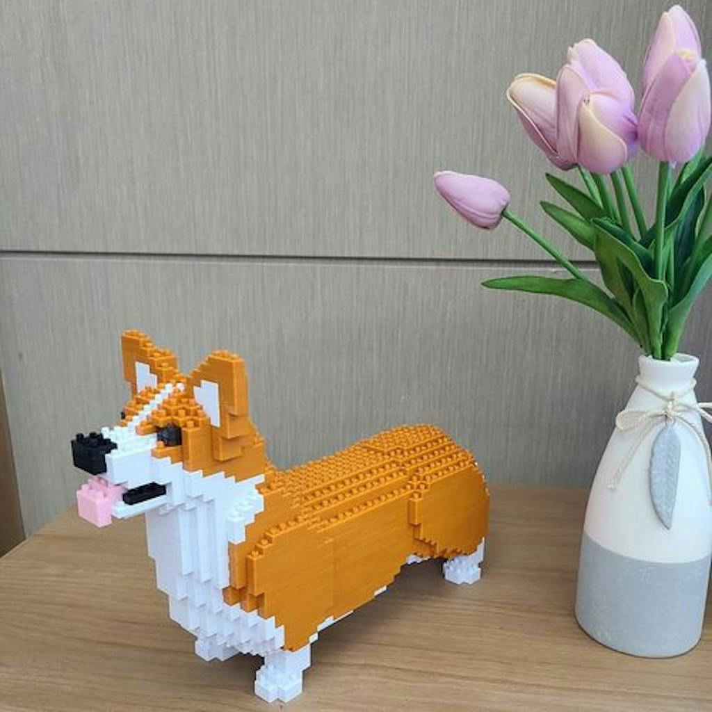 Welsh Corgi - Pet Building Kit - Build 'Em Pets