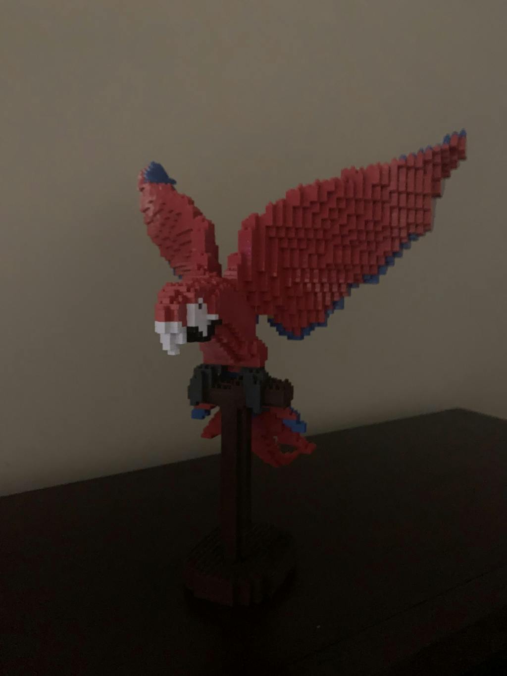 Macaw Toy Building Blocks l Different Than LEGOs – Build 'Em Pets