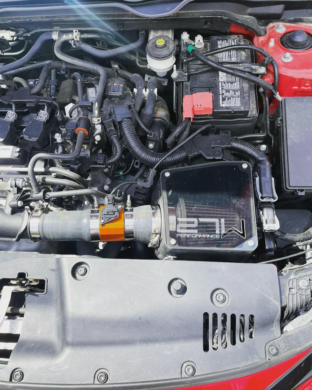 27WON Cold Air Intake (CAI) | 16-21 Civic 1.5T & Si – Unity Performance