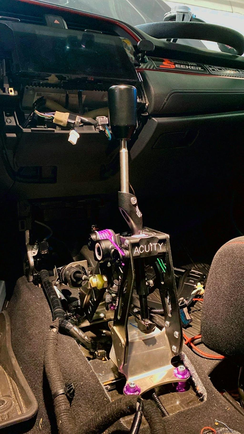 Acuity Adjustable Short Shifter | 16-21 Civic – Unity Performance