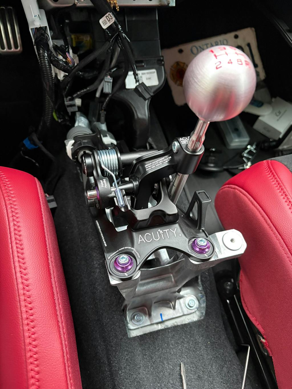Acuity Adjustable Short Shifter | 22+ Civic, 23+ Integra – Unity ...
