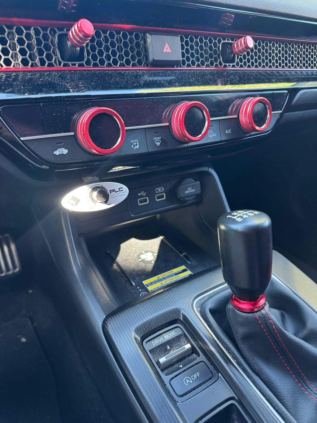 Acuity Billet Aluminum Shift Collar | 16-22+ Civic, 18-22 Accord, 23 ...