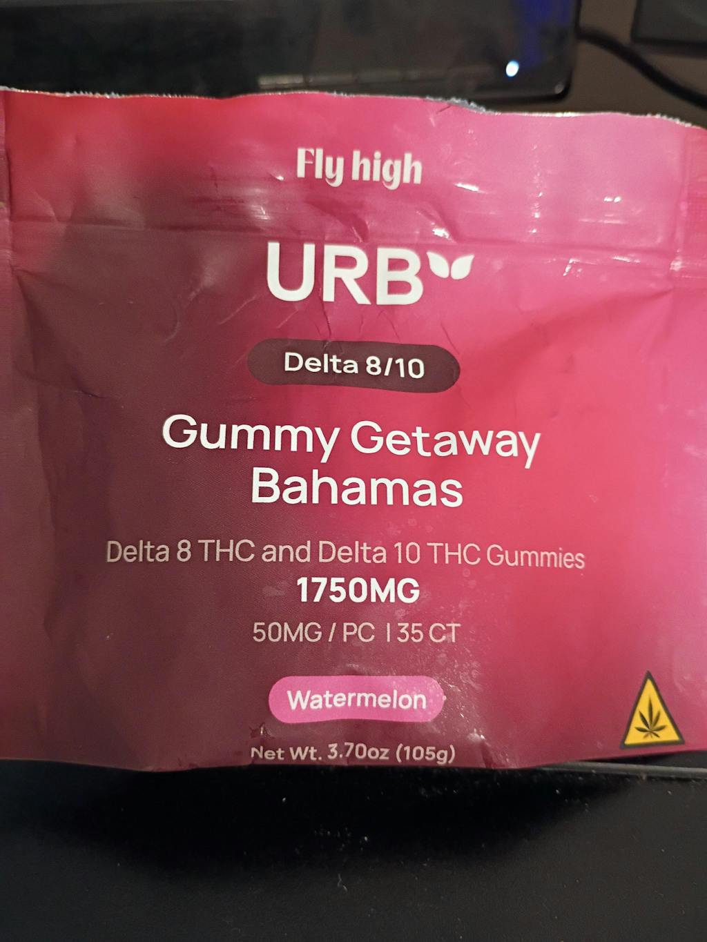Gummy Getaway Bahamas: D8/D10 Gummies (1,750 MG Total) | URB