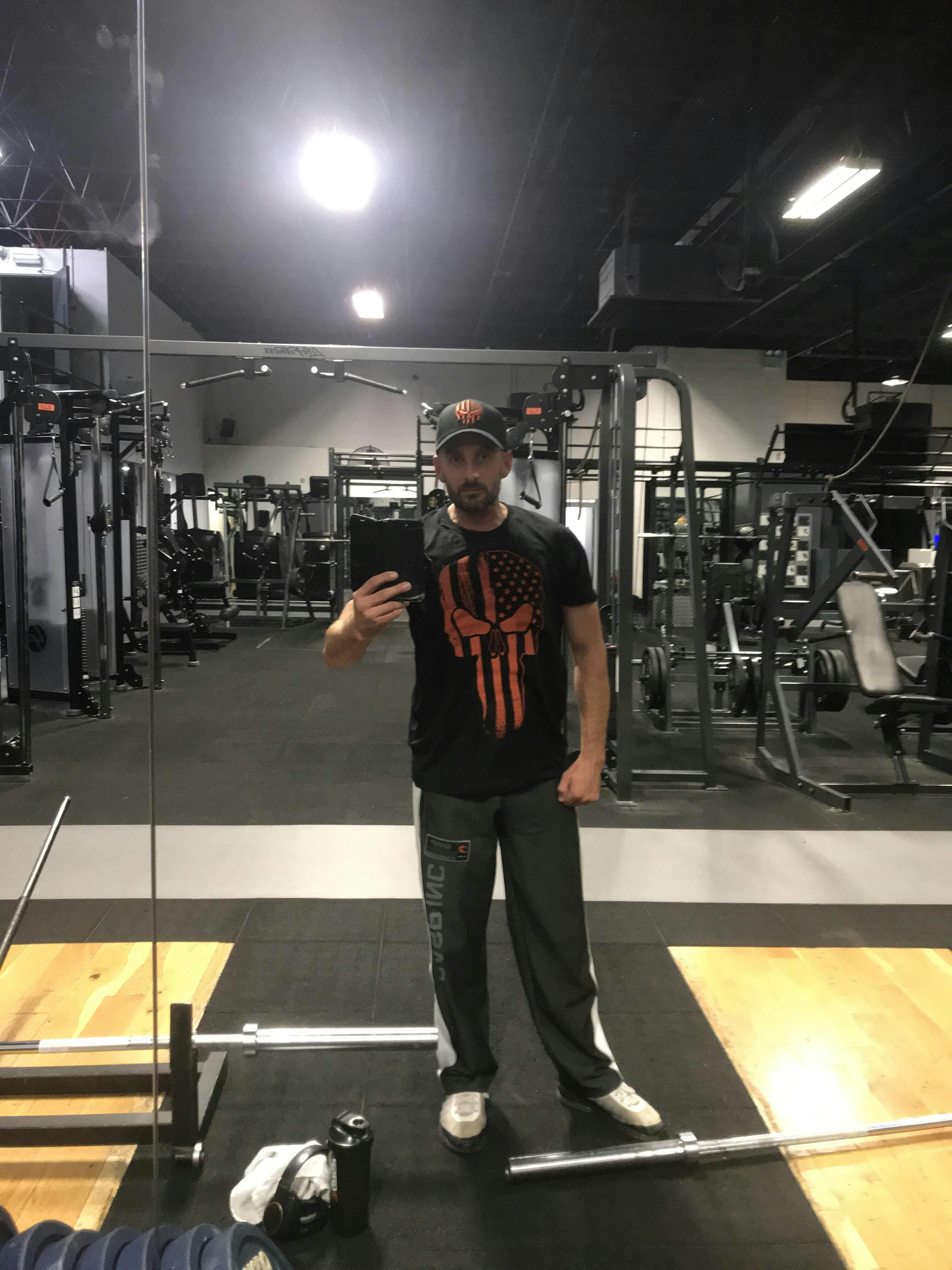 GASP Relentless Cap - Black/Flame - Urban Gym Wear