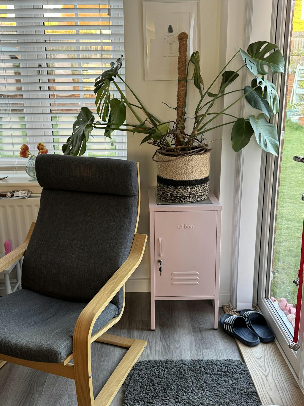 The Camden | Bedside Locker | Pink | Urban Lockers