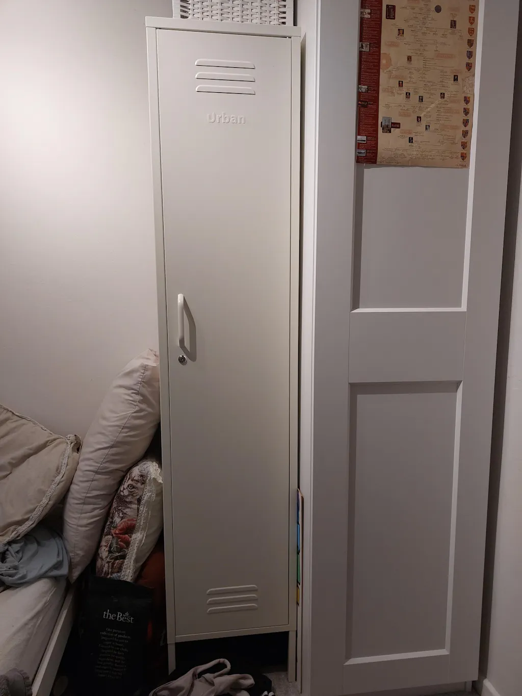 The Bexley | Tall Locker Cabinet | Vanilla | Urban Lockers