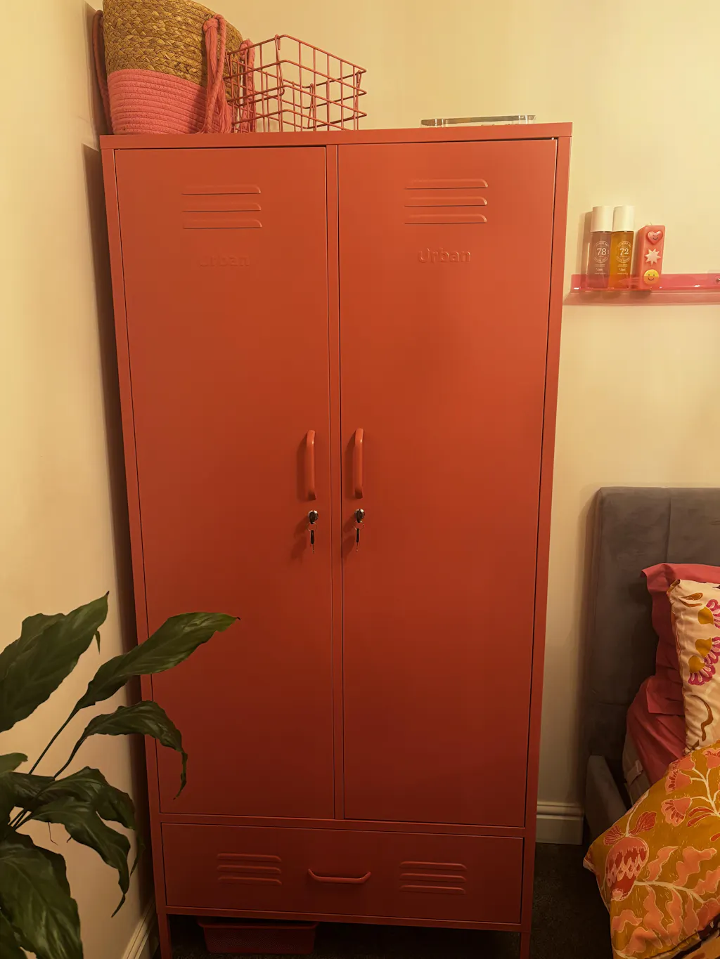 The Mayfair | Wardrobe Locker | Flamingo | Urban Lockers