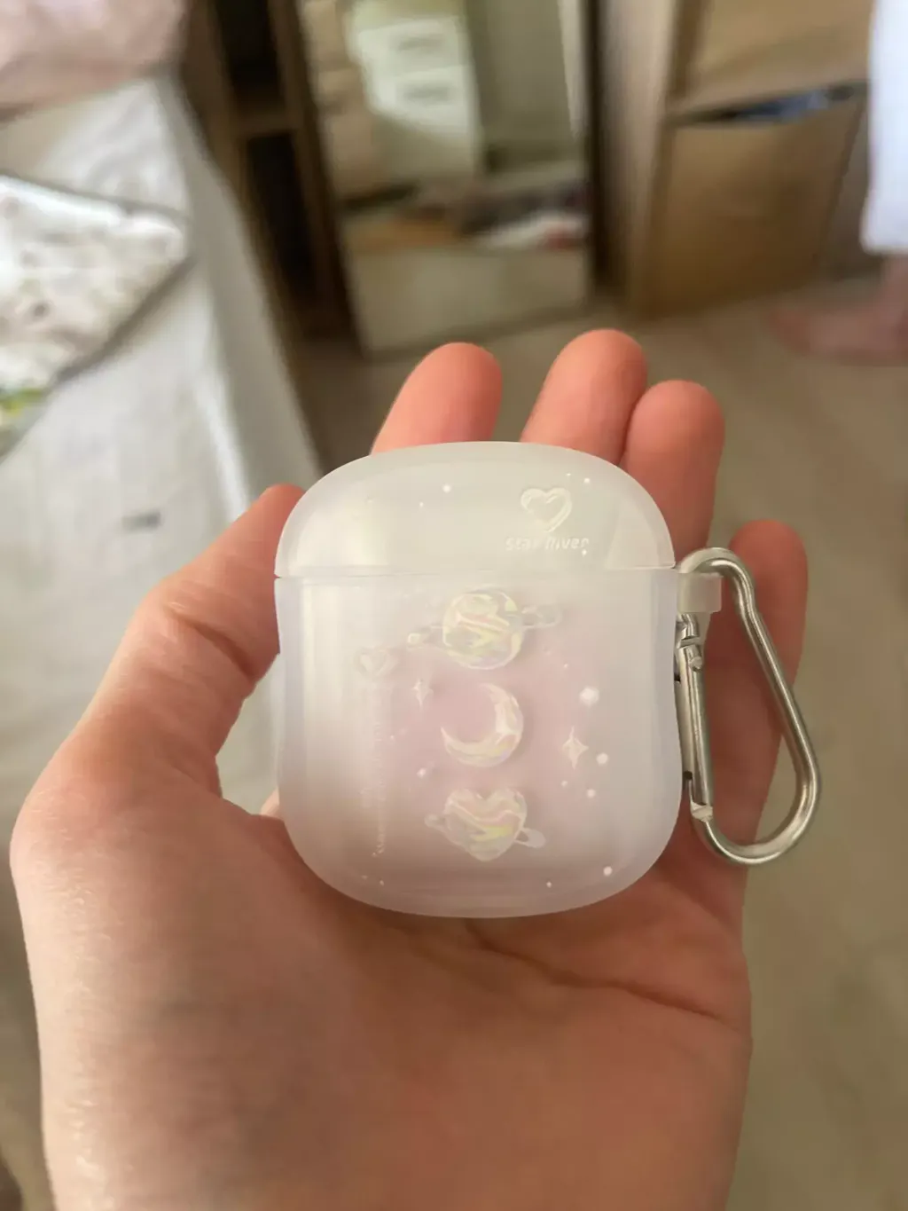 Cute Gradient Moon Star AirPods Case – URBANLUSA