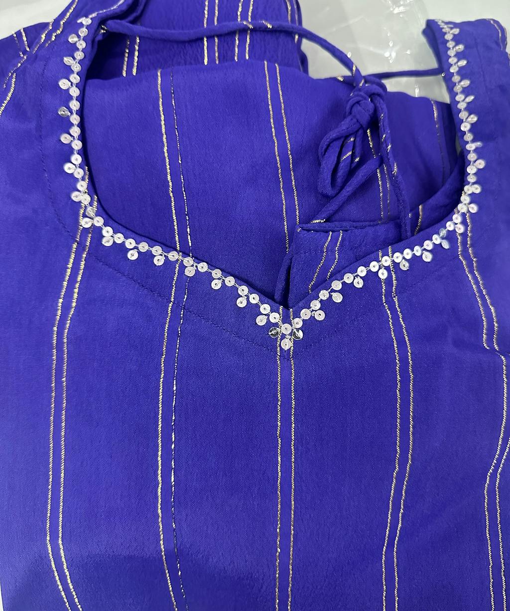 Buy UrbanStree Banafshi Blue Designer Traditional Suit Set For Women Online