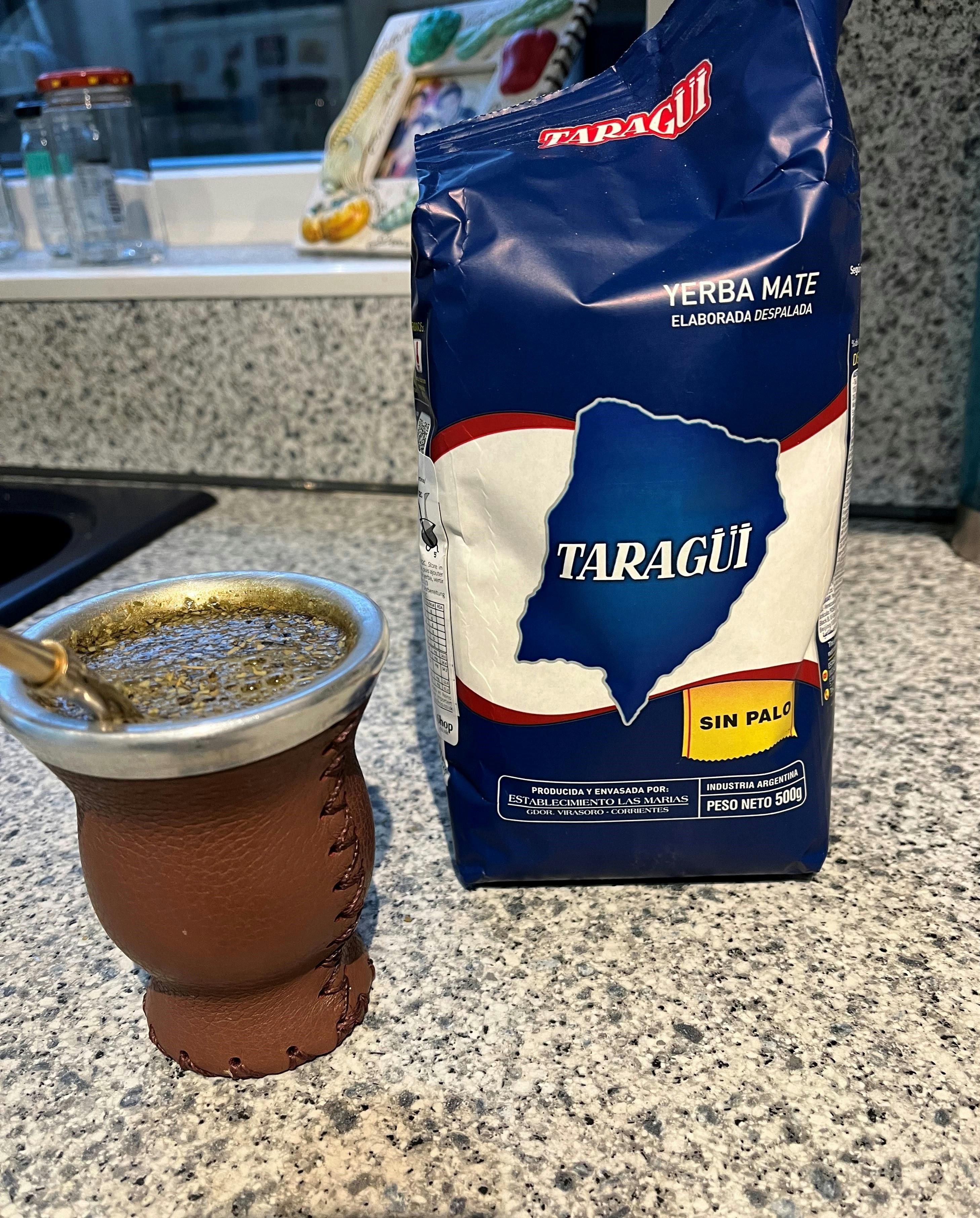 Yerba Mate Taragui Azul 500g Pure Loose Leaf Yerba Mate: No stems