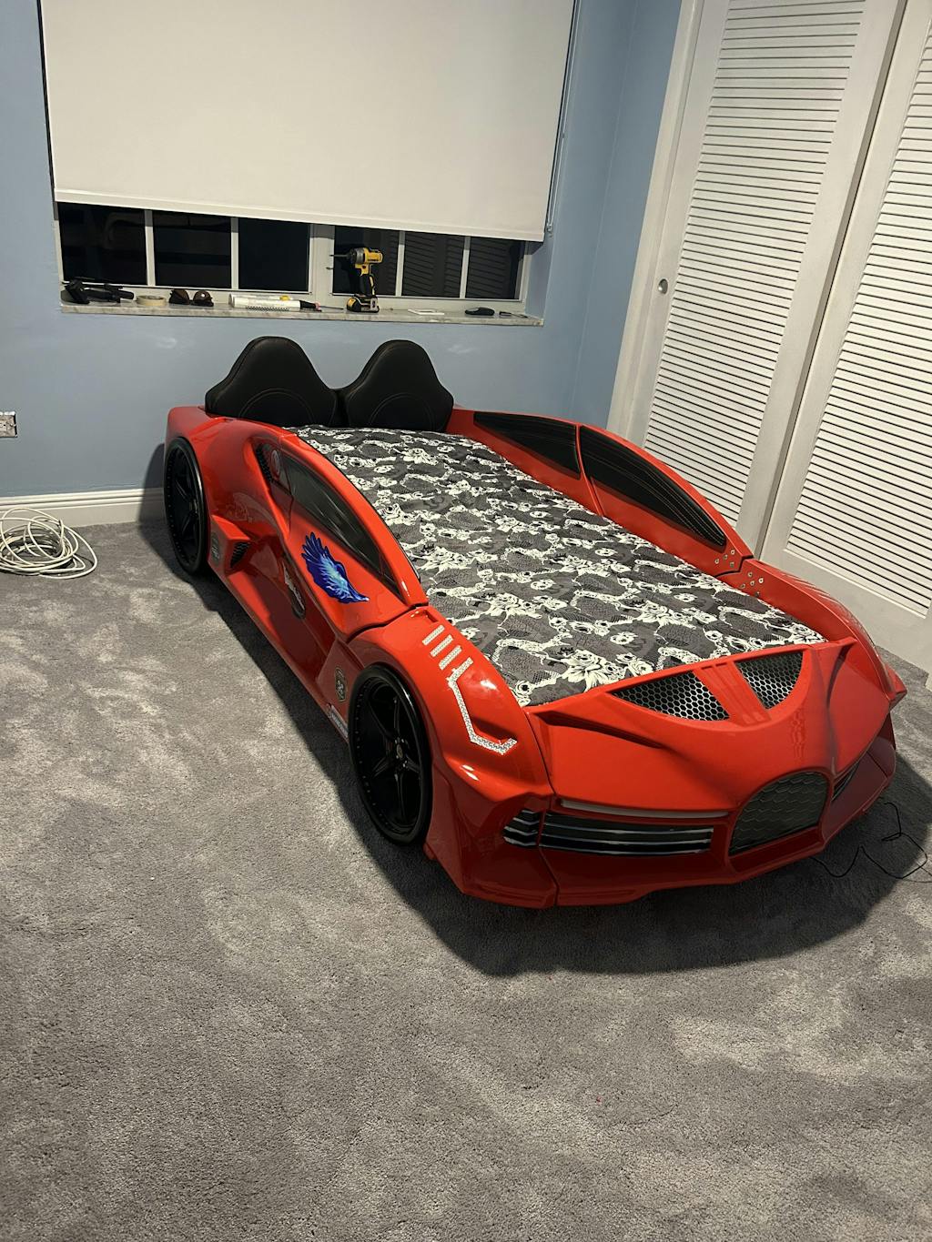 AERO EXTREME Racecarbed with LED Lights - Ready for the Race