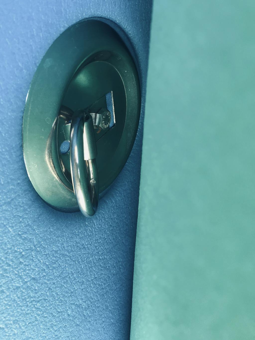 Bolt-On Flush-Mount Stainless D-Ring - 800 lbs. BS | 4-Pack