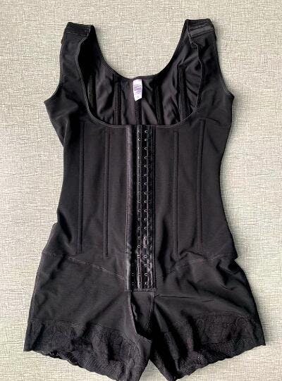 High Compression Open Bust Shapewear With Hook Shaper Slimming Bodysui