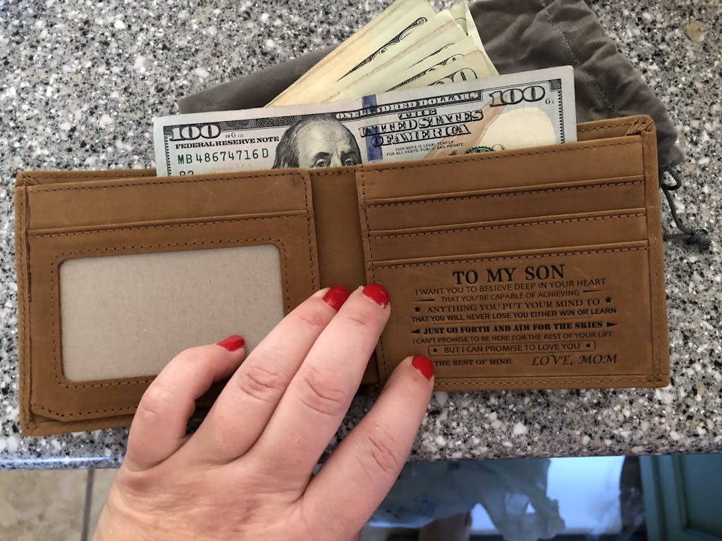 Mom To Son - Genuine Premium Leather Card Wallet – UULTC