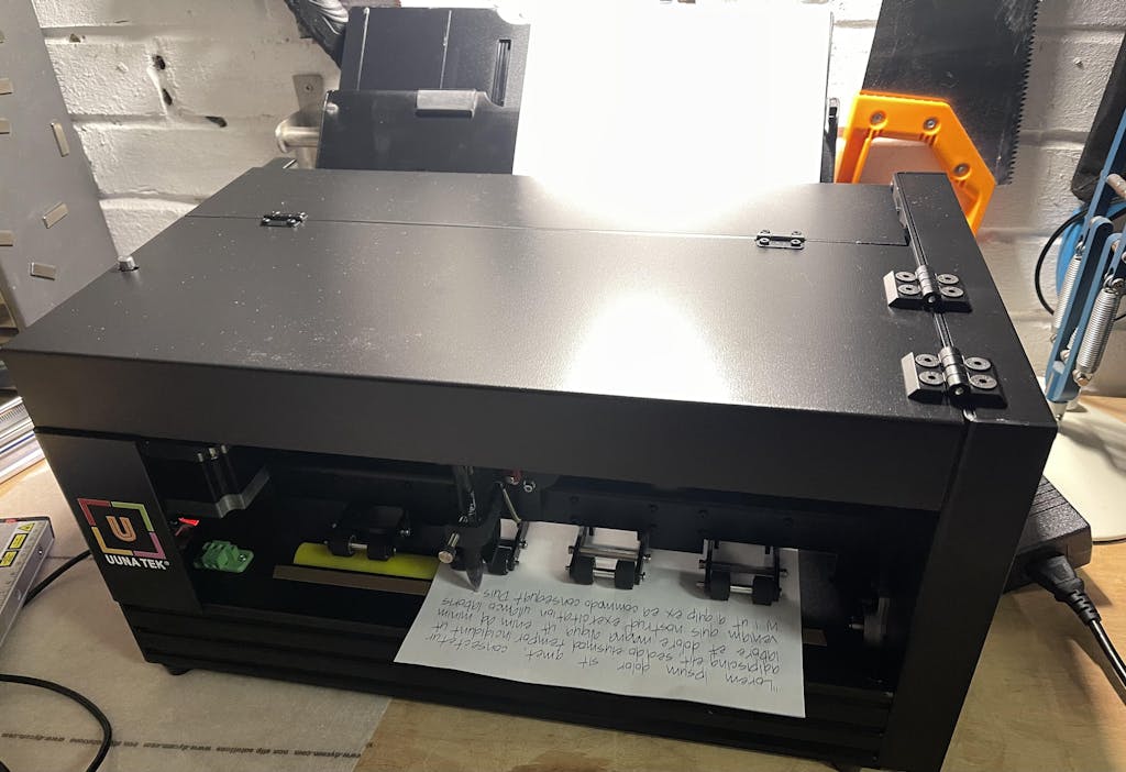 UUNA TEK iAuto - Automatic Writing Machine for Bulk Writing