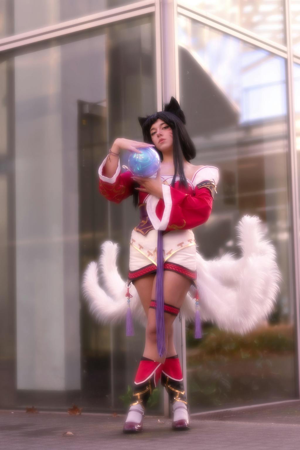 【In Stock】Uwowo League of Legends/LOL: Ahri Champion Nine Tailed Fox W ...