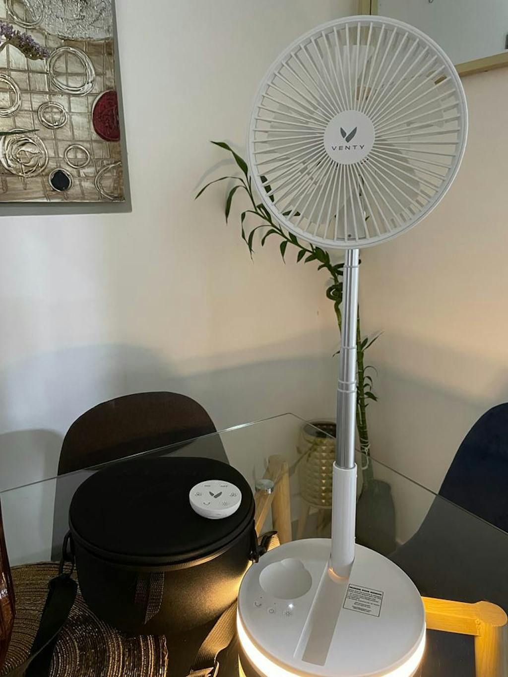 Venty Fan Rechargeable & Portable Fan - 48-Hour Battery Life – V E N T Y