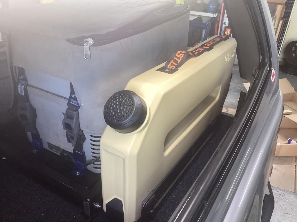 Vertical Bracket Assembly | Externally Mounted 18L Water Tank | VAAST