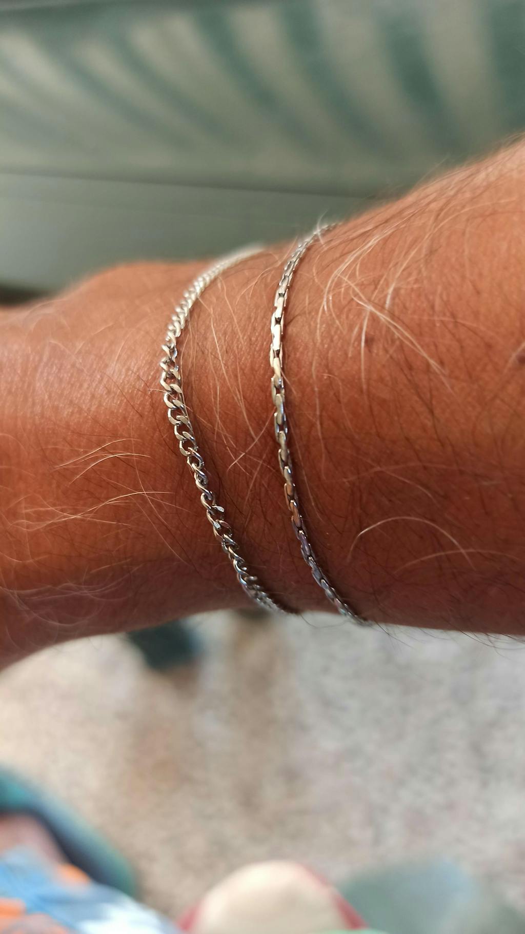 Minimal Chain Bracelet for Him - Silver or Gold Finish – Vacier