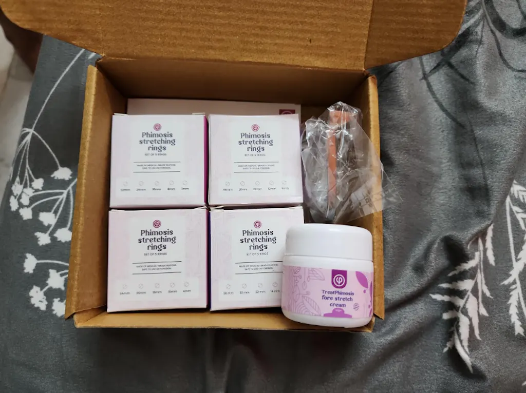 Phimosis Stretching Rings With Phimosis cream and oil – Vajraang.com