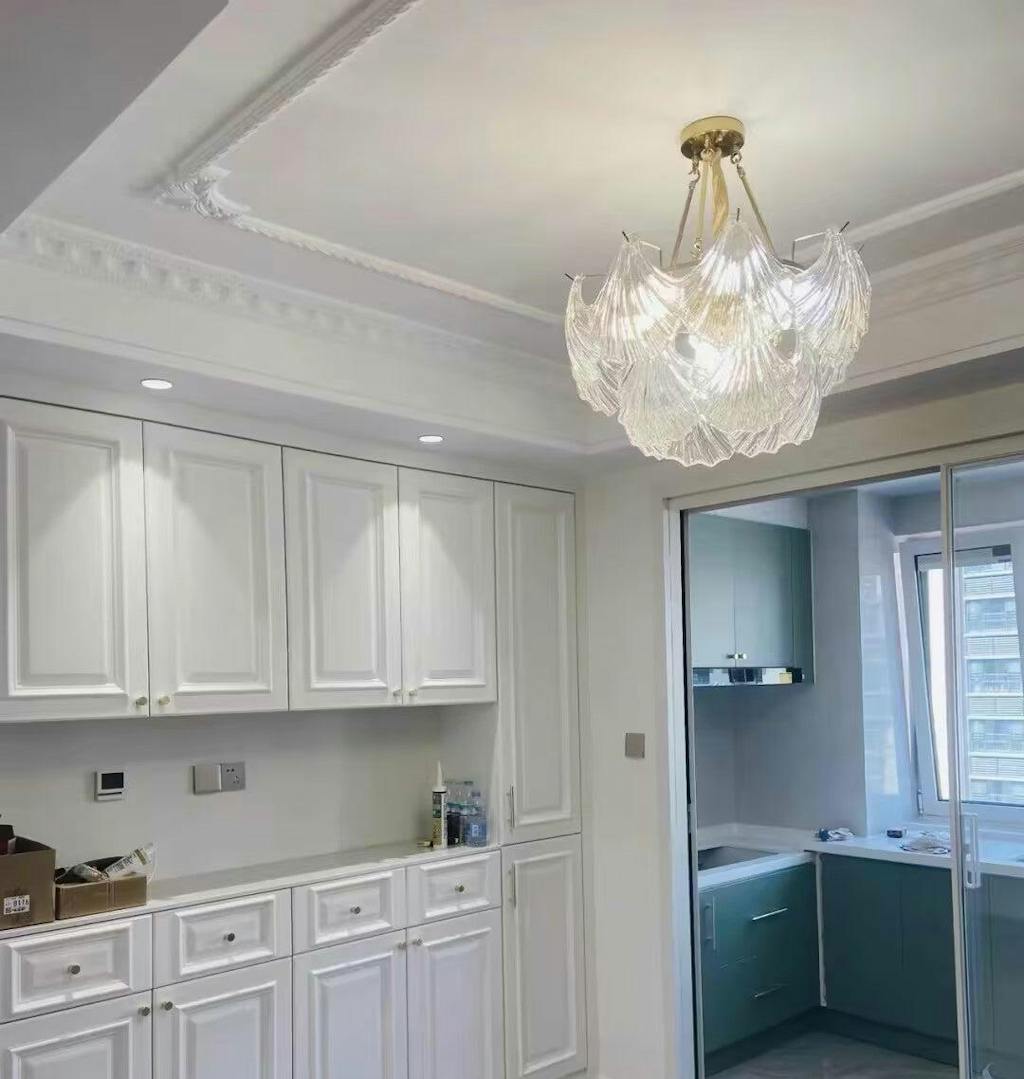 Ribbed Shell Ceiling light – Vakkerlight