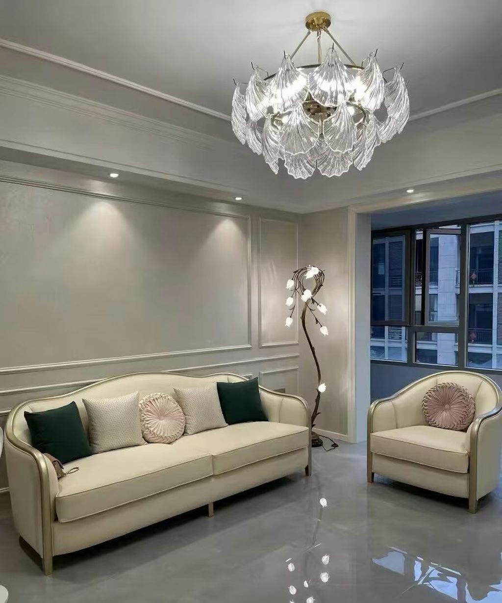 Ribbed Shell Ceiling light – Vakkerlight