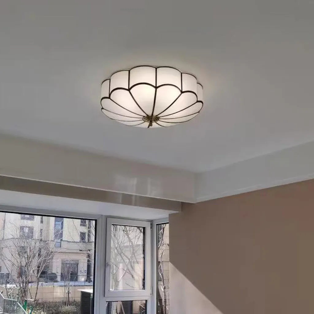 Flower Shape Glass Recessed Ceiling Light – Vakkerlight