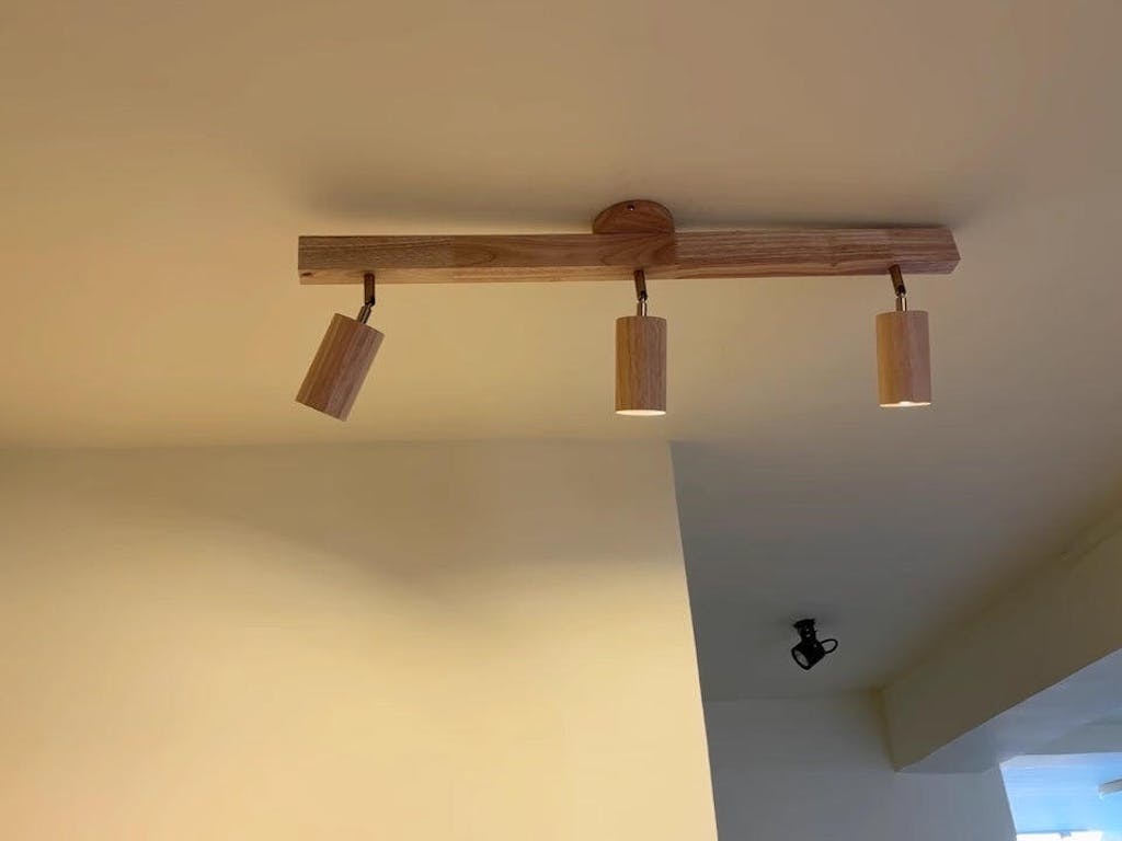 Natural Wood Beam Spotlight Light – Vakkerlight