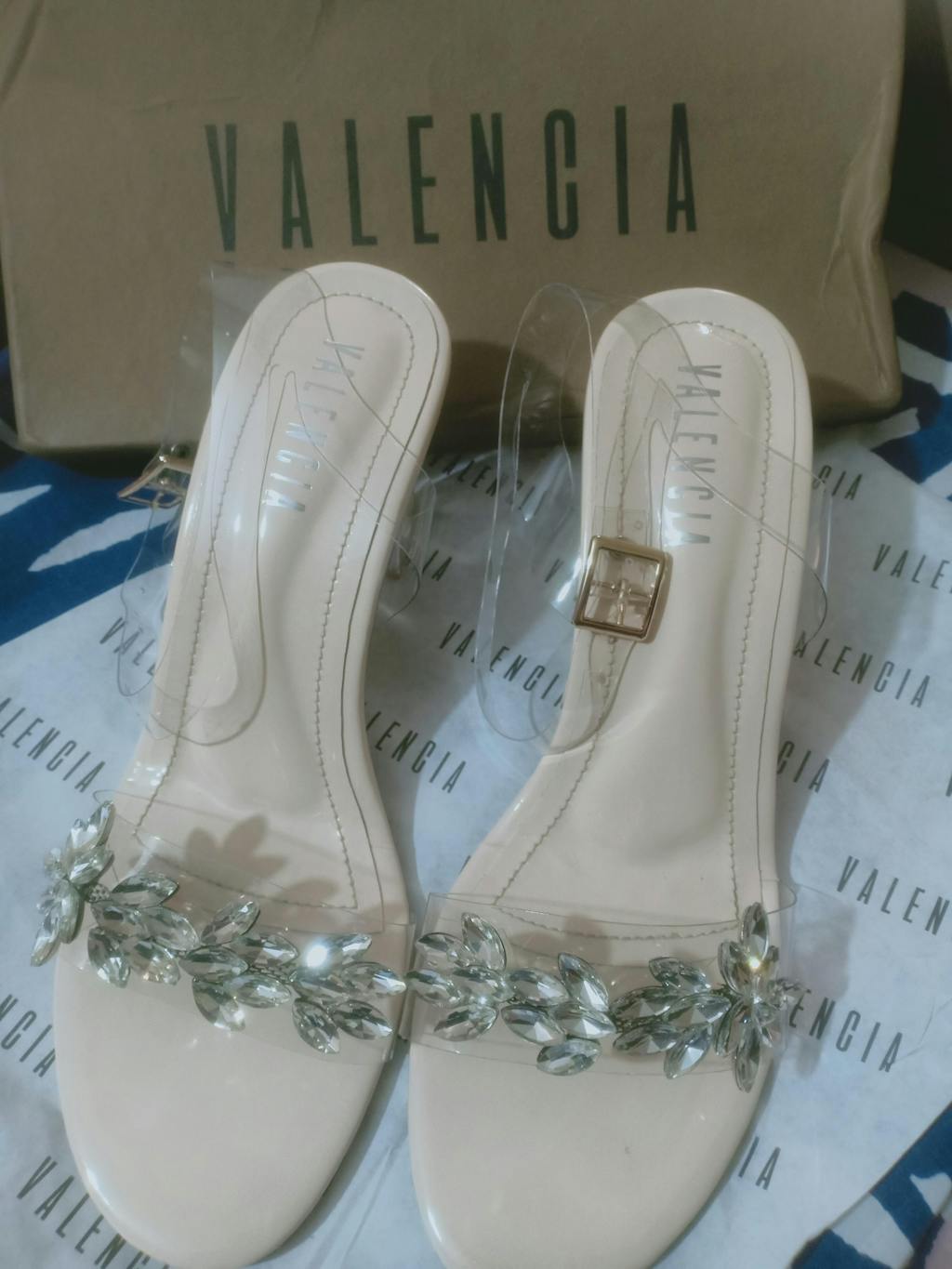 Stone Buckle Heel – Valencia Pakistan