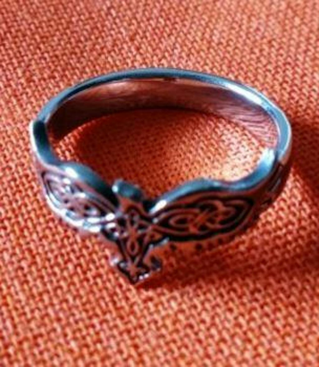 Viking Ring - Silver Odin's Raven – Valhalla Vikings