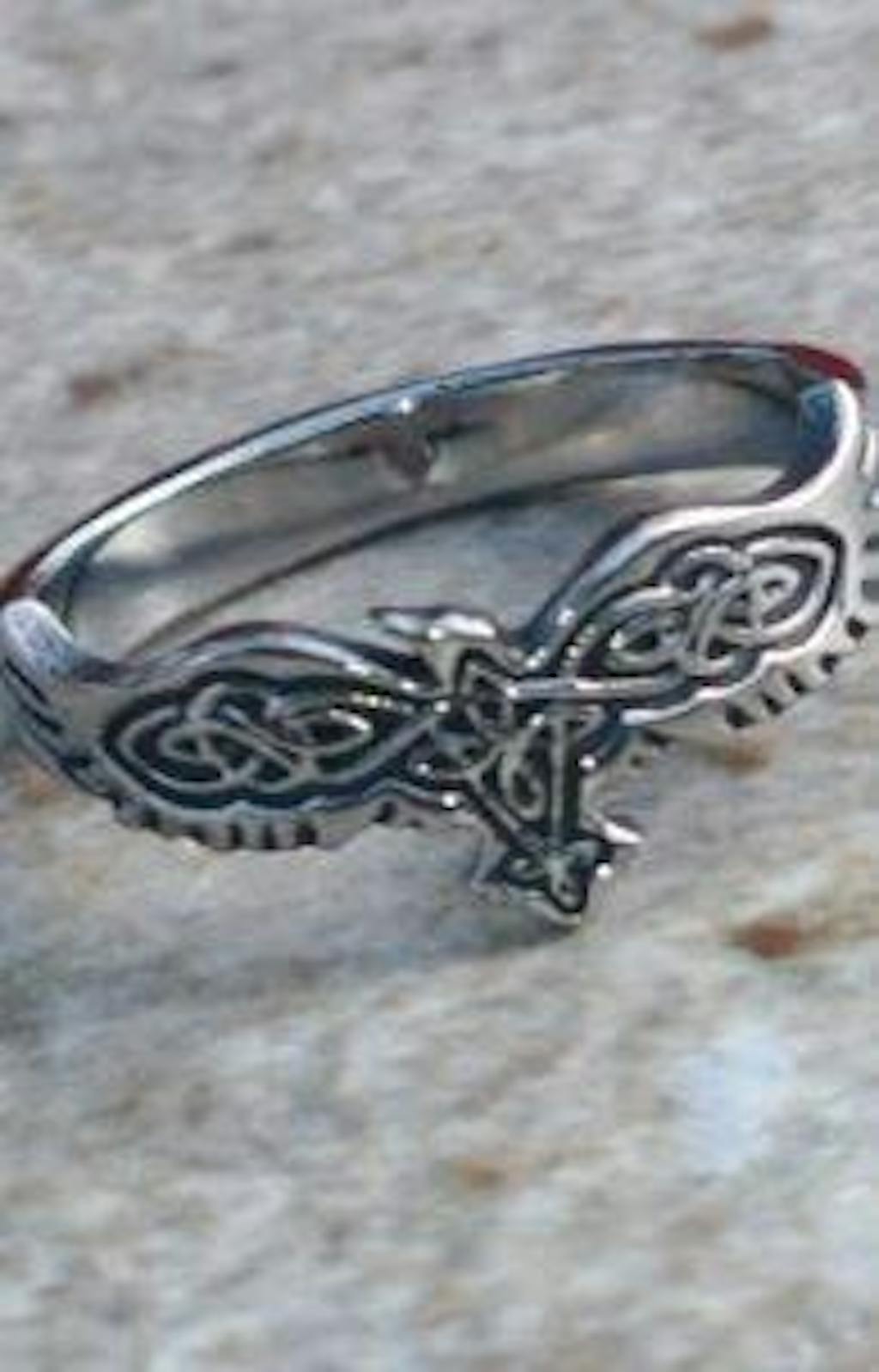 Viking Ring - Silver Odin's Raven – Valhalla Vikings