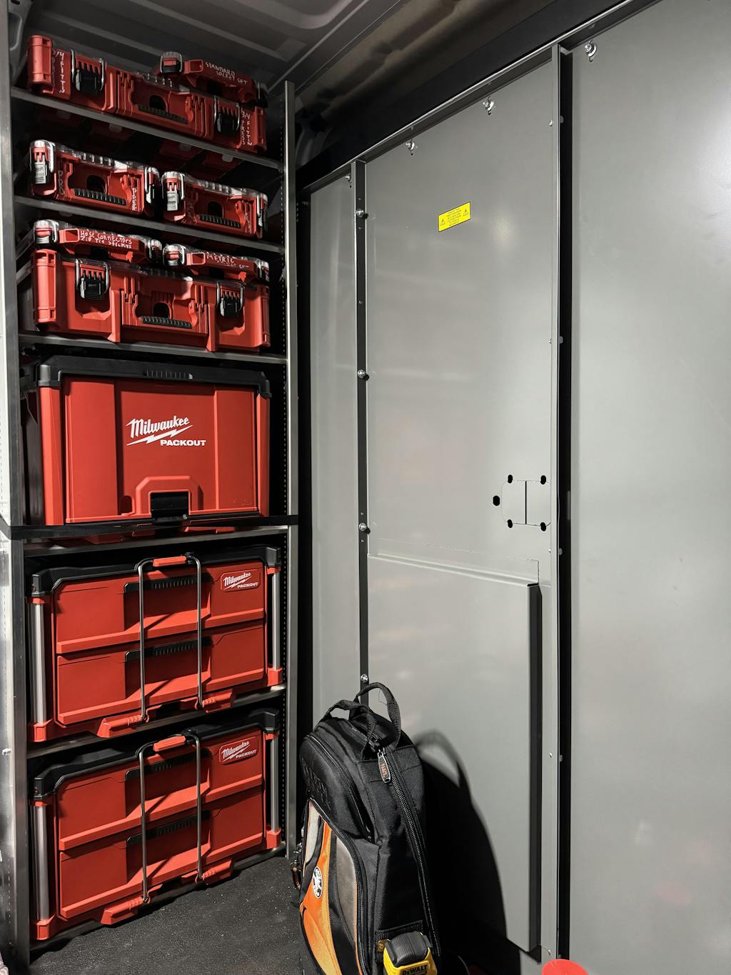 72" Van Rack, works with Milwaukee Packout. – Valley Metal