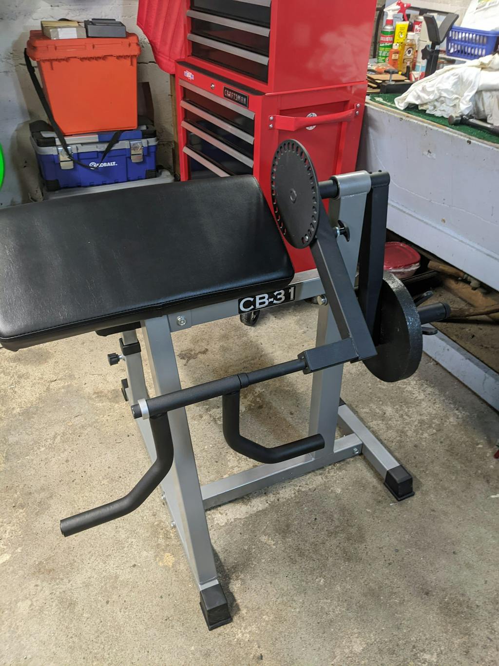 Plate Loaded Tricep & Bicep Curl Machine – Valor Fitness