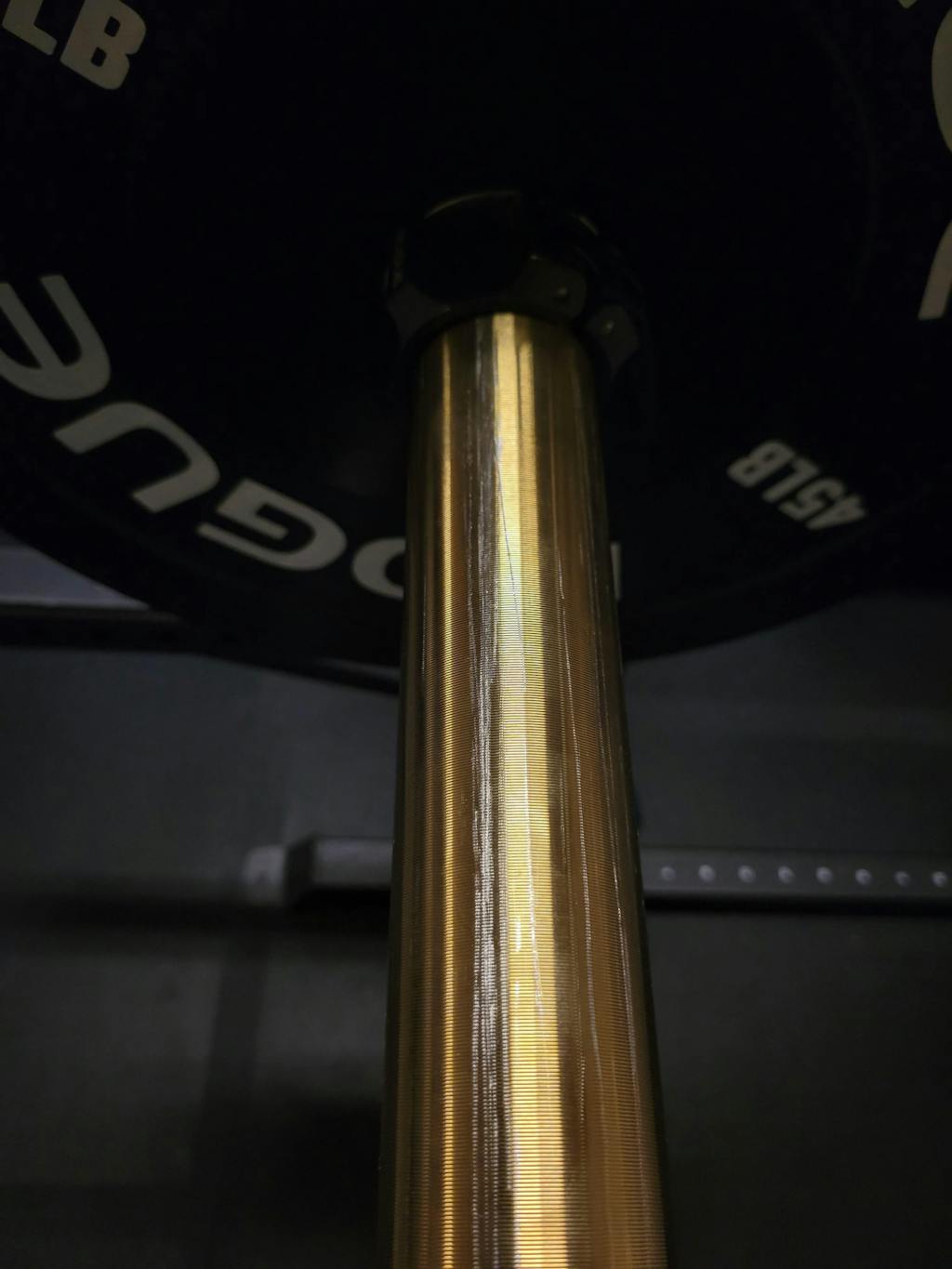 Gold Titanium Olympic Barbell – Valor Fitness