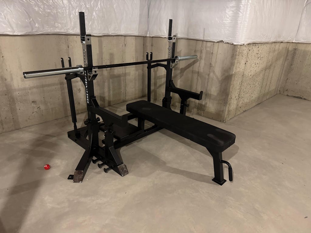 All-in-One Bench & Squat Rack – USPA Certified Combo – Valor Fitness