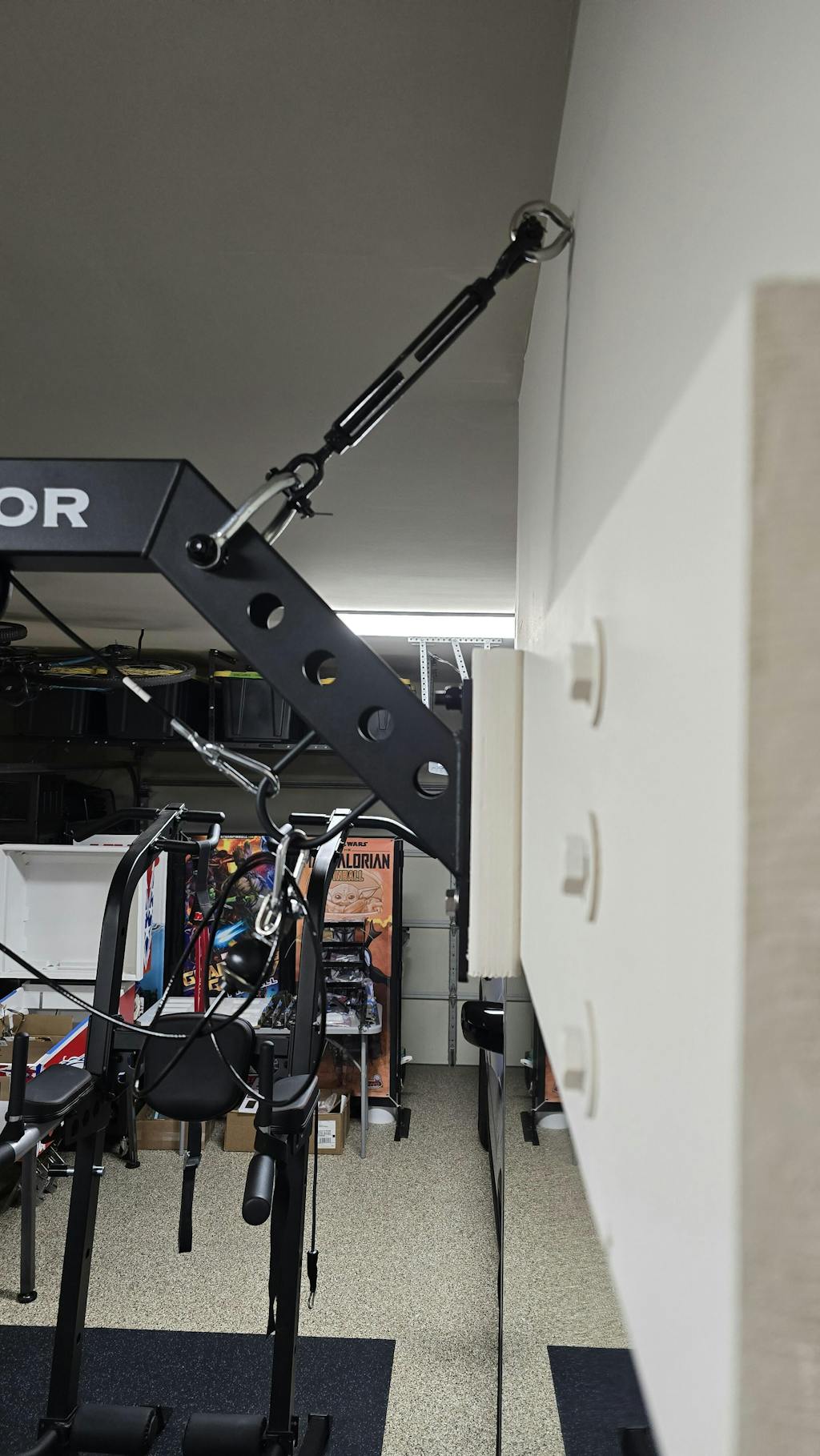 Rack Mounted Pulley System | Valor Fitness