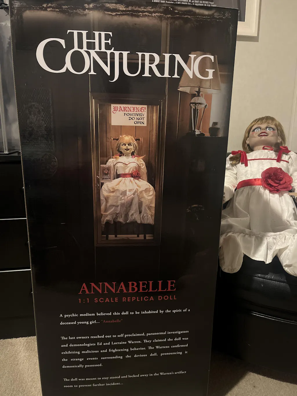 The Conjuring - Annabelle Lifesize 40" Doll – VampireFreaks