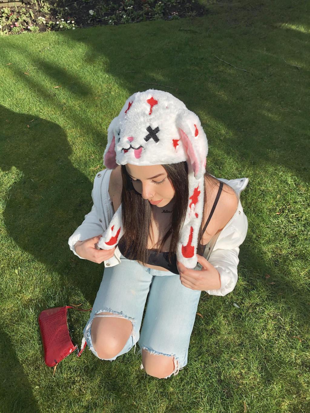 Blood Bunny Hat [WHITE] – VampireFreaks