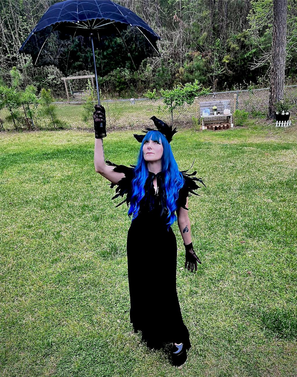 Spiderweb Lace Parasol – VampireFreaks