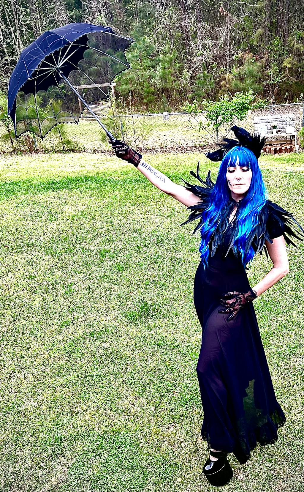 Spiderweb Lace Parasol – VampireFreaks