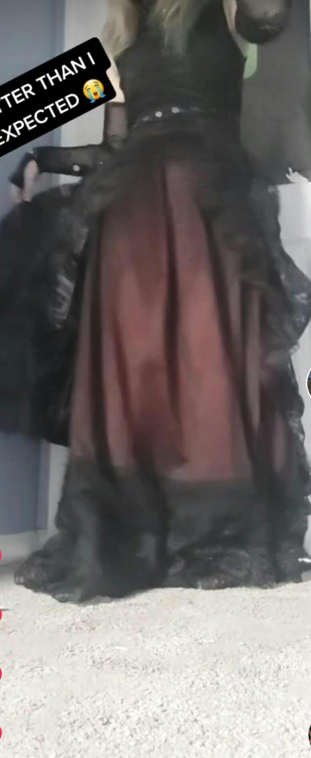 Vampire Goth Maxi Skirt [RED] – VampireFreaks