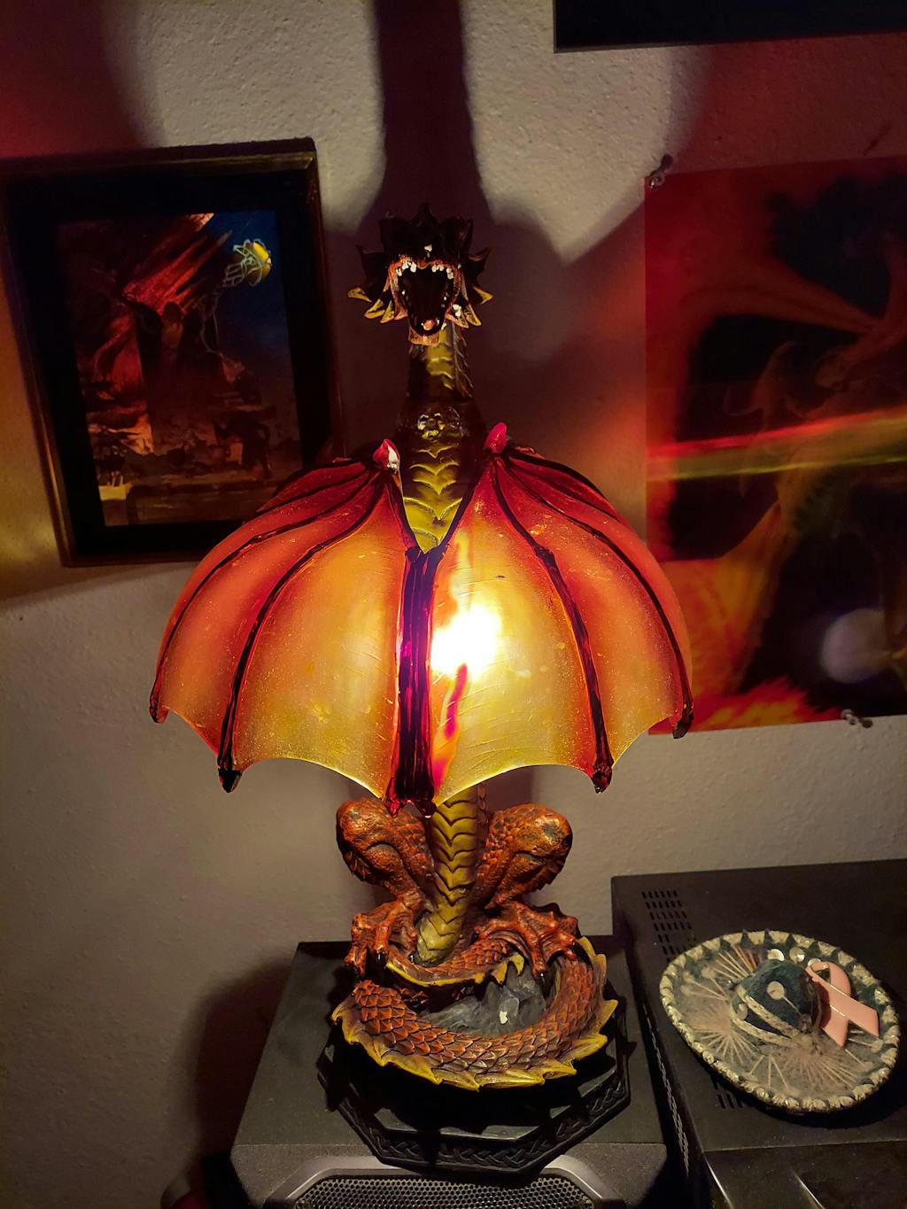 Death Breather Dragon Lamp – VampireFreaks