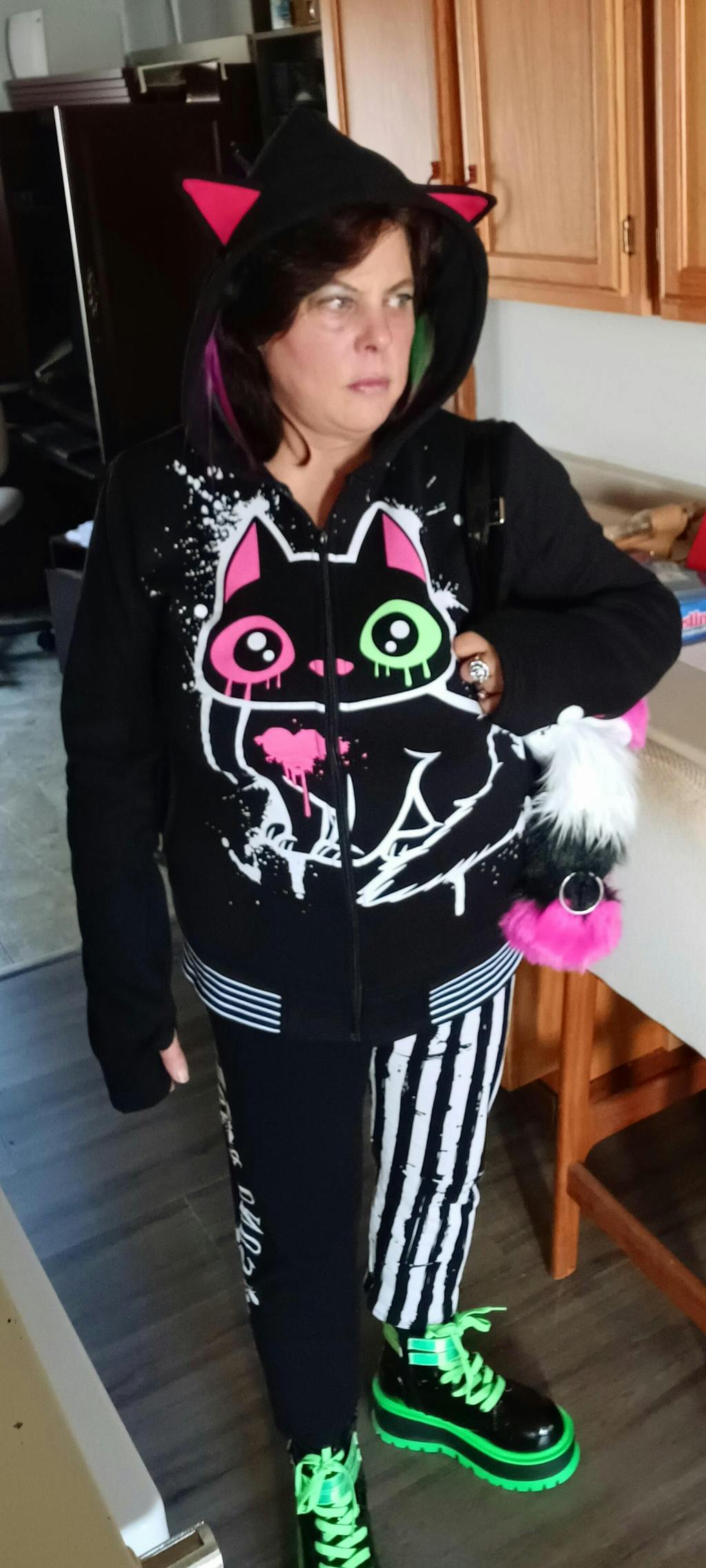 Kitty Mase Hoodie – VampireFreaks