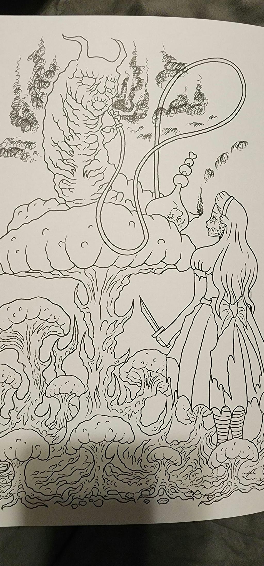 Creepy Coloring Book – VampireFreaks