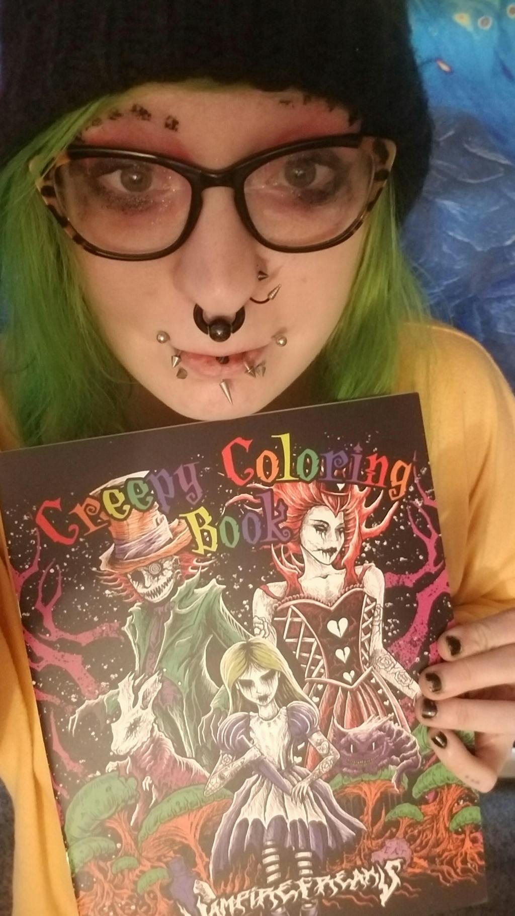 Creepy Coloring Book – VampireFreaks