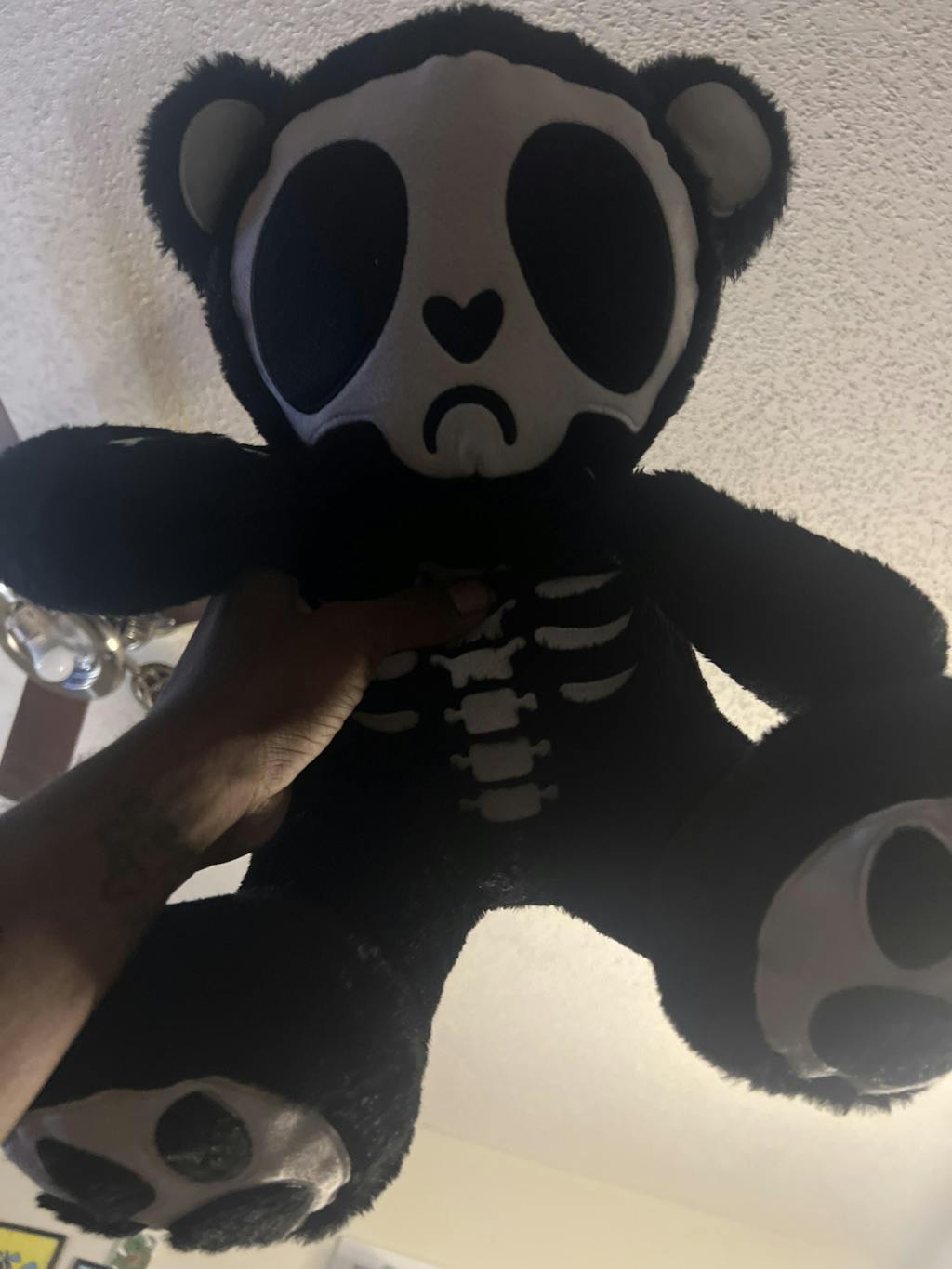 Grumpy Bones Bear Plush Toy – VampireFreaks