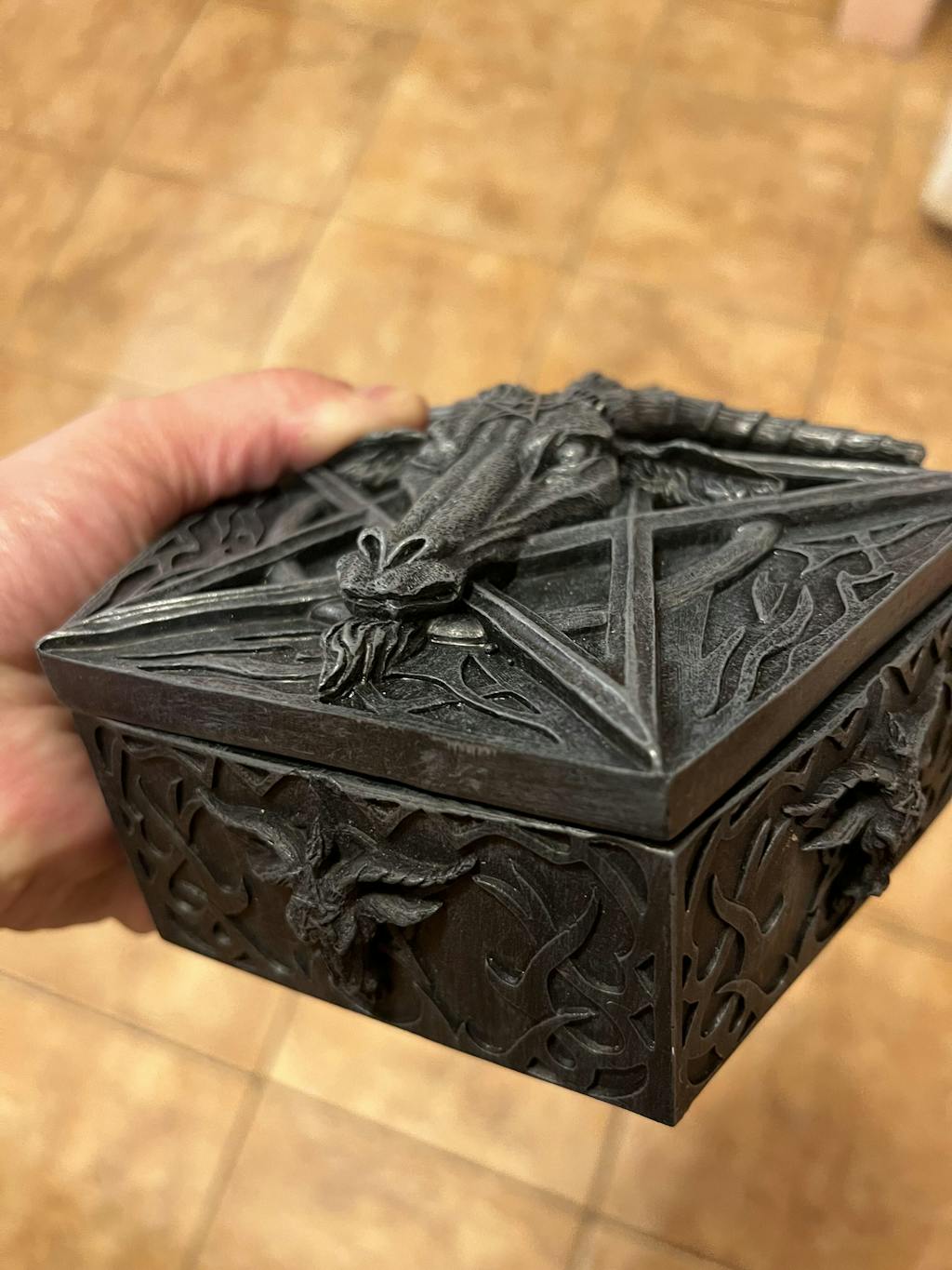 Baphomet Trinket Box – VampireFreaks
