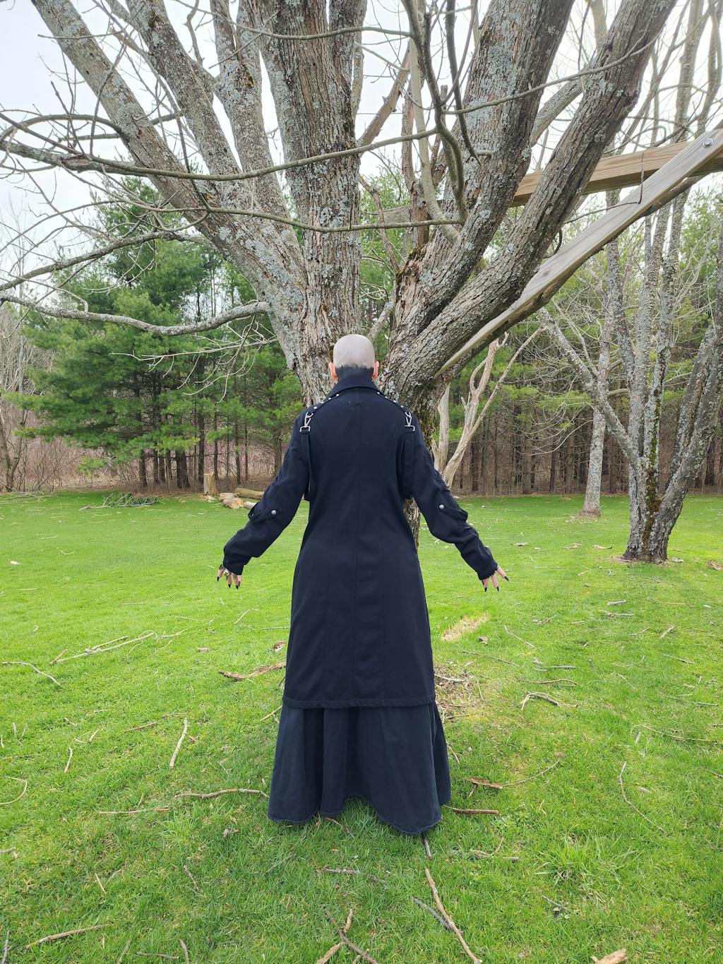 Black Militia Trench Coat – VampireFreaks