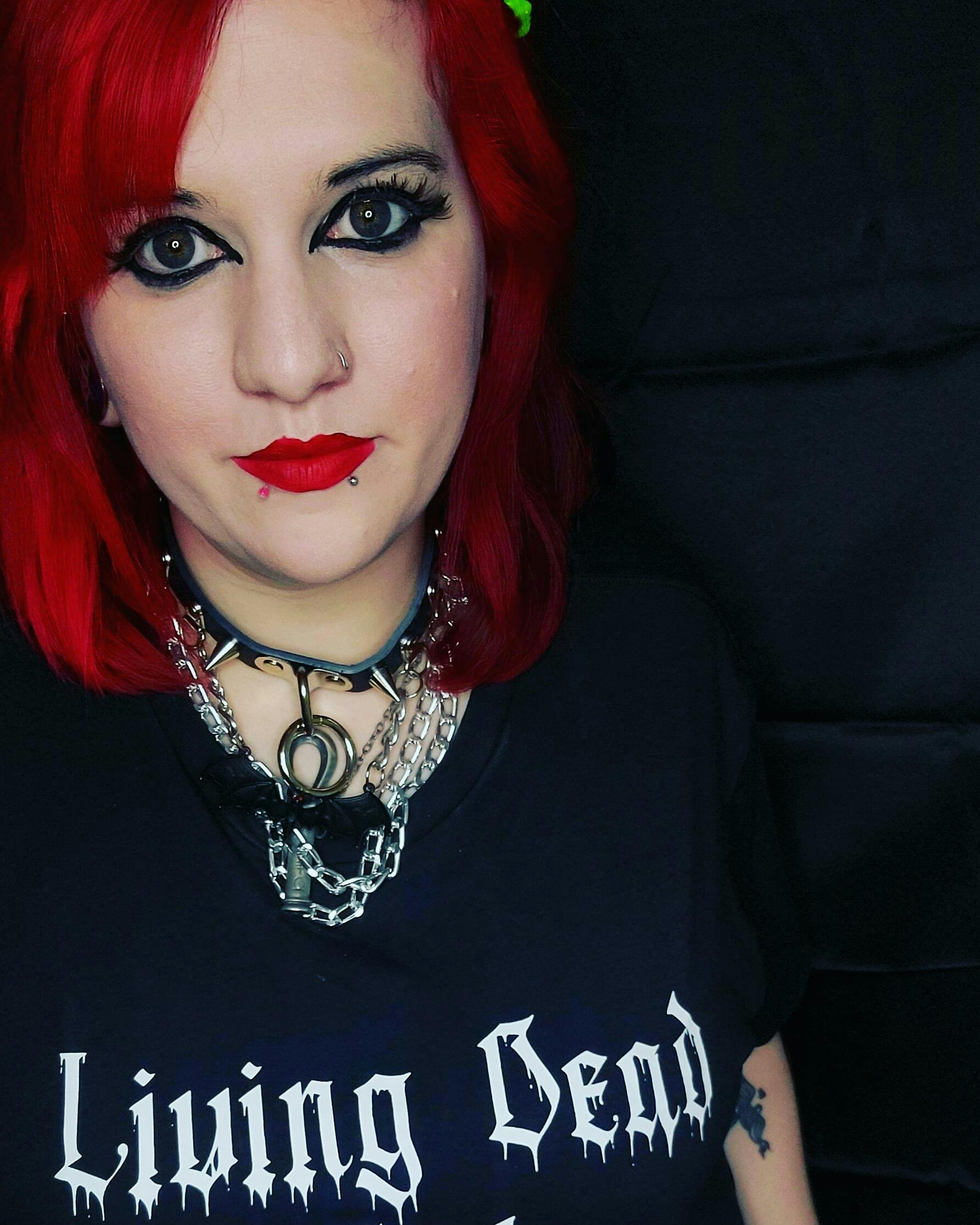Living Dead Girl Crop Top Vampirefreaks