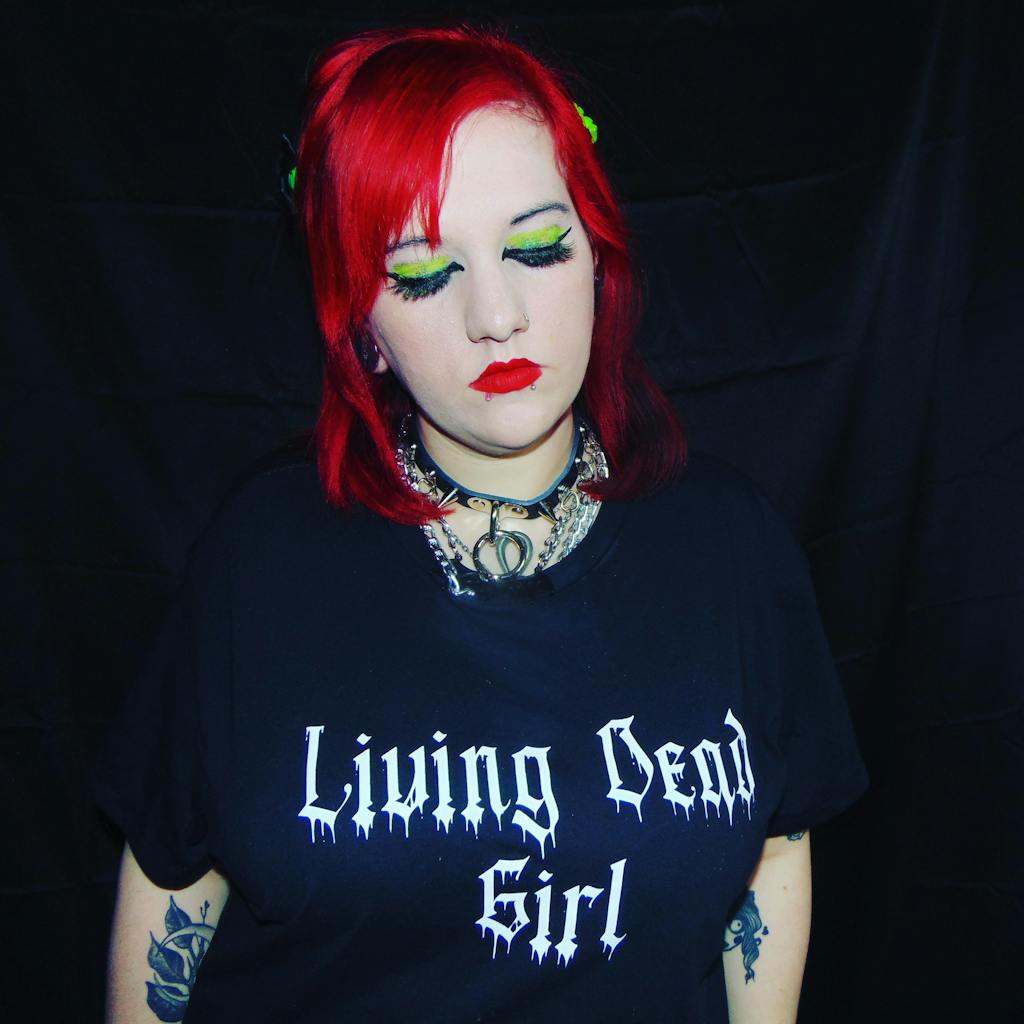 Living Dead Girl Crop Top Vampirefreaks